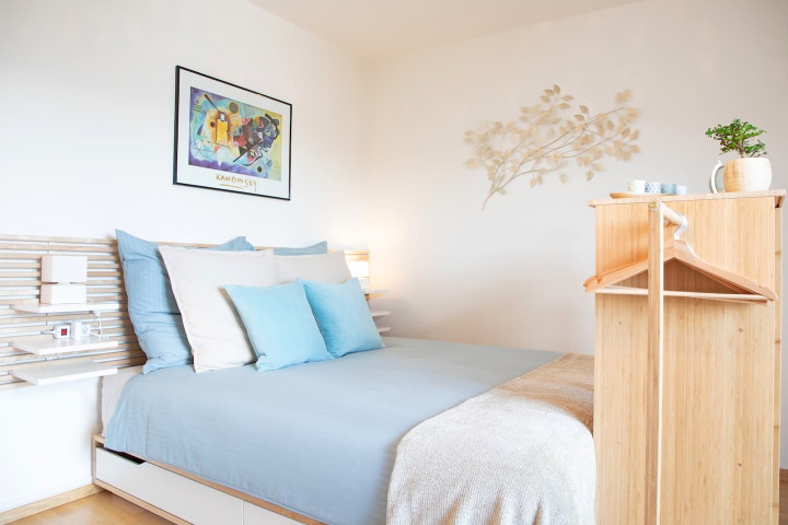 Luxury Sa! Netflix+balcony - 1min From Cs Sbb - Basel