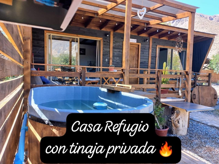 Refuge House In Rivadavia With Private Tinaja - Elqui