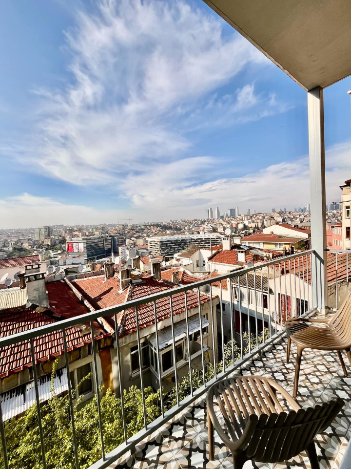 The Blue Flat With A View - Beyoğlu