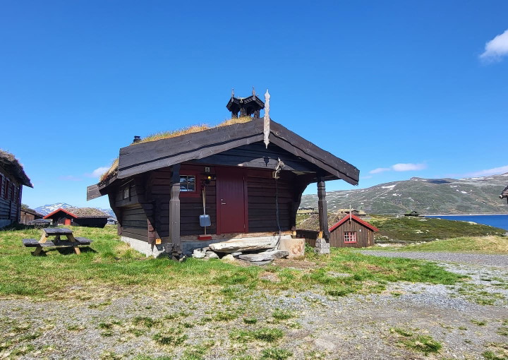 Stølsbui à Tyinstølen | Cheminée Et Vue Sur La Montagne - Norvège