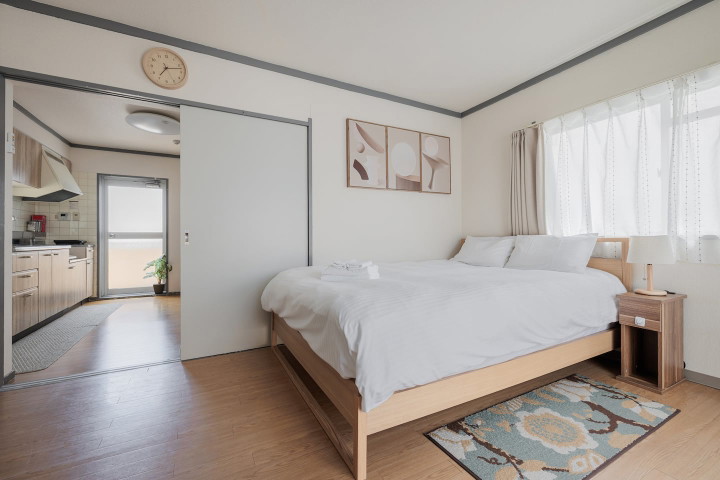 Mari's Apartment 1, Apartment 1 With A Double Bed And A Japanese-style Mattress - Shinjuku City
