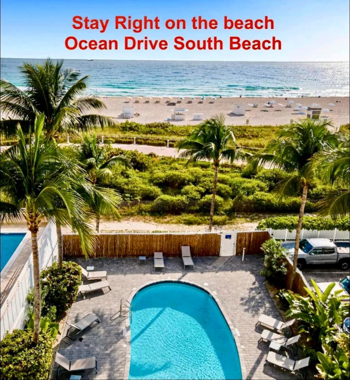 Beachfront Oasis Studio & Pool - Miami Beach, FL