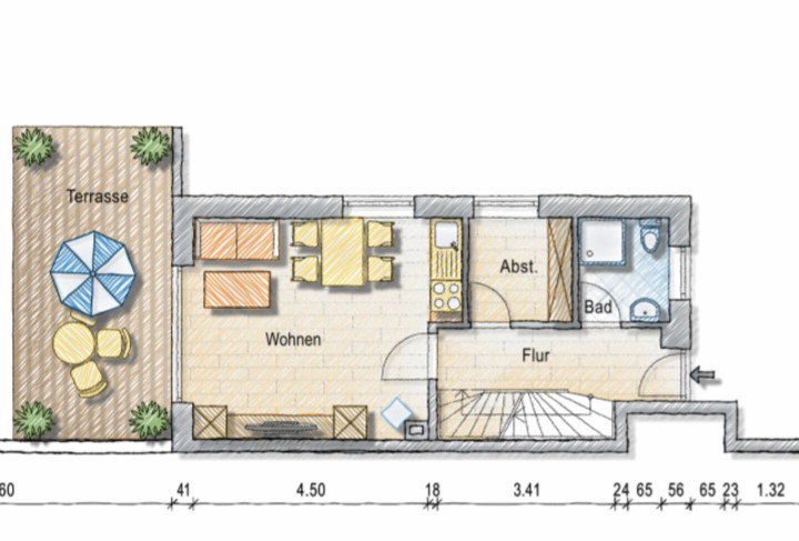 Ferienhaus "Geteiltefreude" - Friedrichskoog