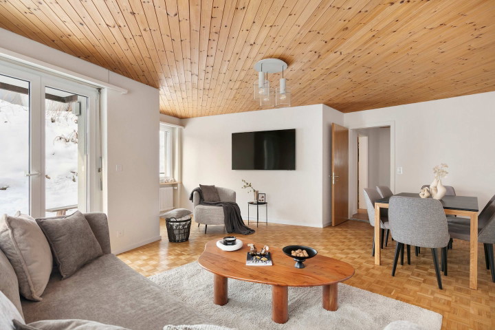 Timeless Alpine Stay, Terrace, Central Davos - Davos