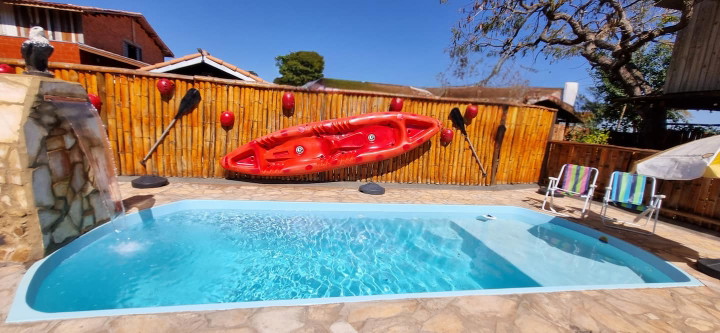 Retro Country House Brotas Pool, Nature And Relaxation - Brasil