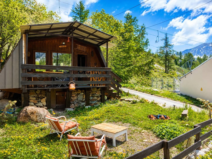 Chalet Cosy Terrasse Vue Montagne 3 Pers - Isola 2000