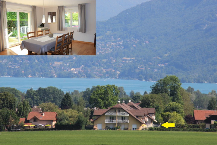Licht Appartement 87 M2 In De Buurt Van Het Meer Van Annecy - Lathuile