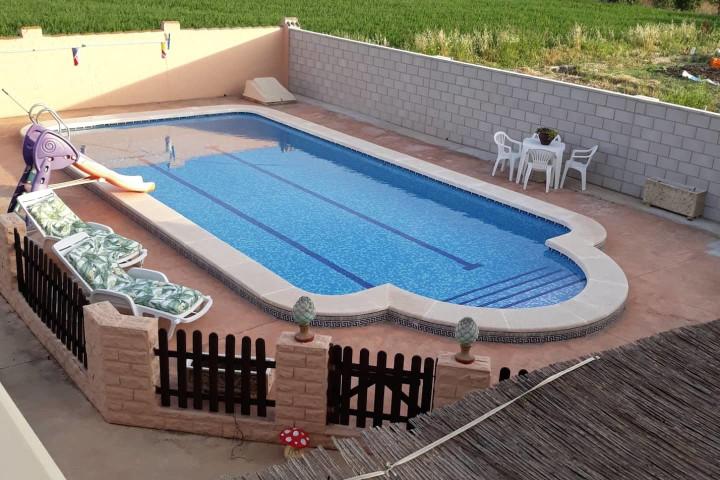 Nice House In The Orchard With A Swimming Pool And Park - Albatera
