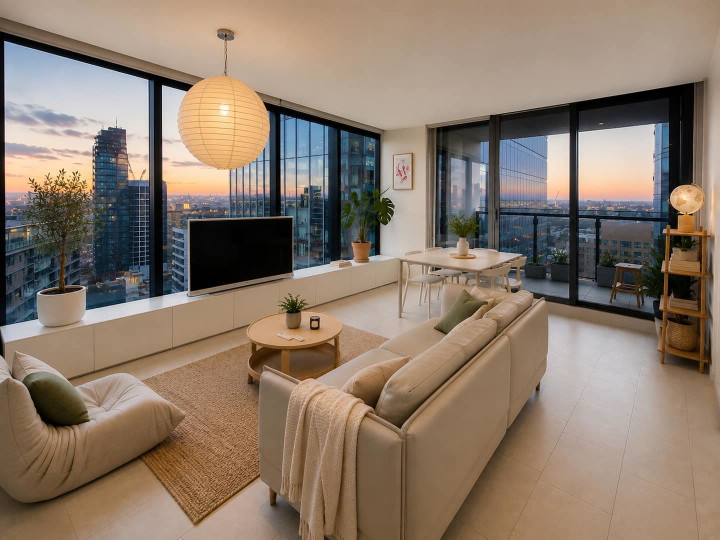 Sky Level Apartment 2bed 2 Bath + Views +Parking - Richmond