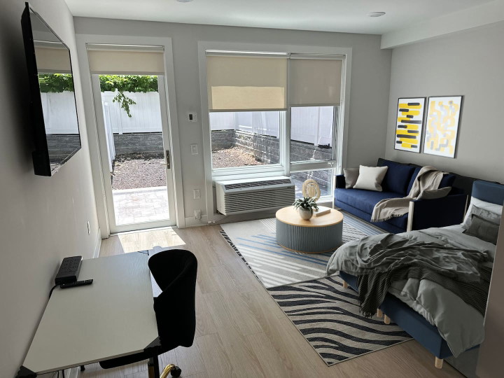 Luxury Studio Apartment - 7 Min Walk Nyc Train - Jersey City, NJ