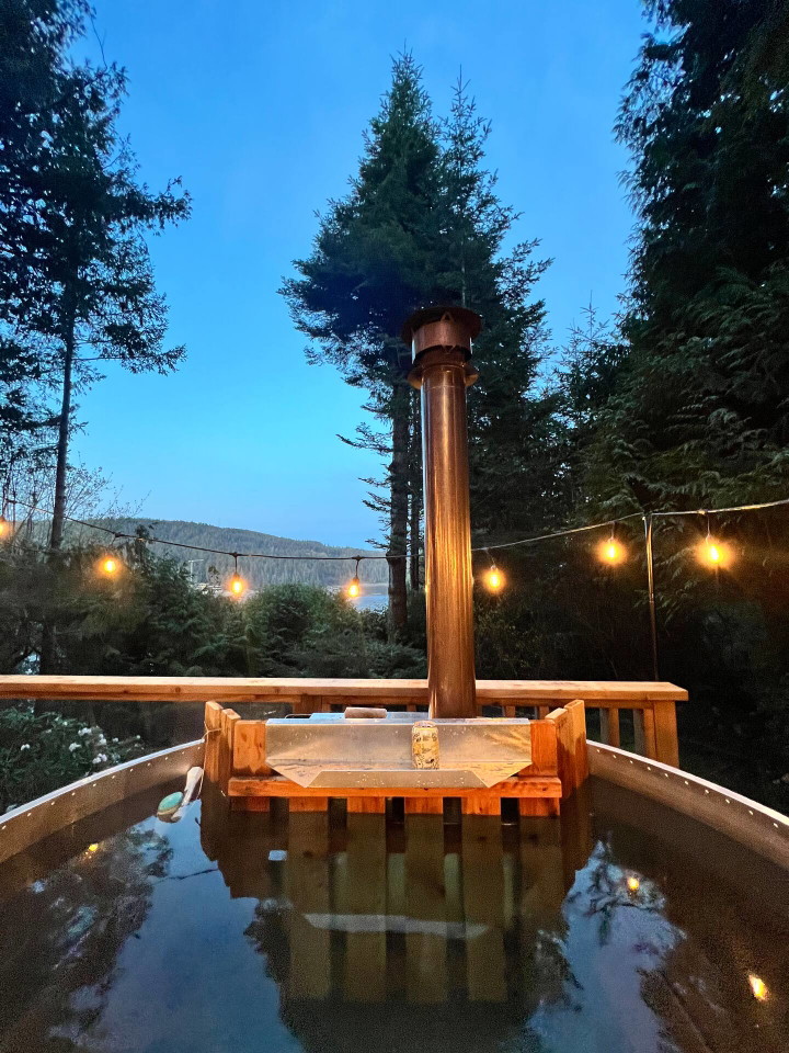 #Wellness Hot Tub Cold Plunge Beachfront +Forest - Sechelt
