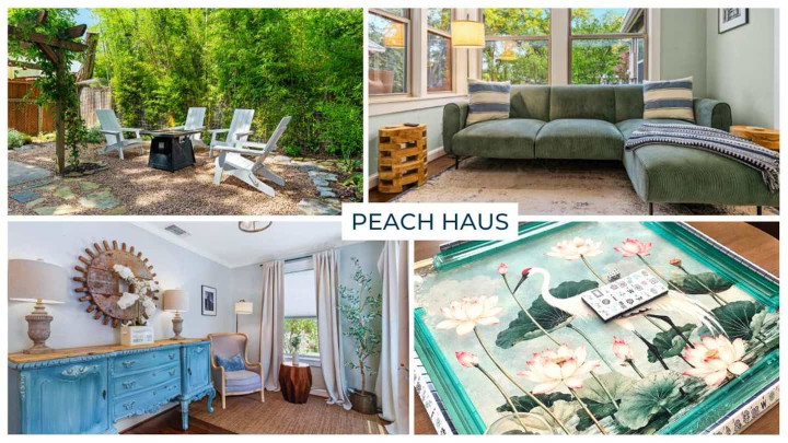 Peach Haus - Hot Tub & Fire Pit - Fredericksburg, TX