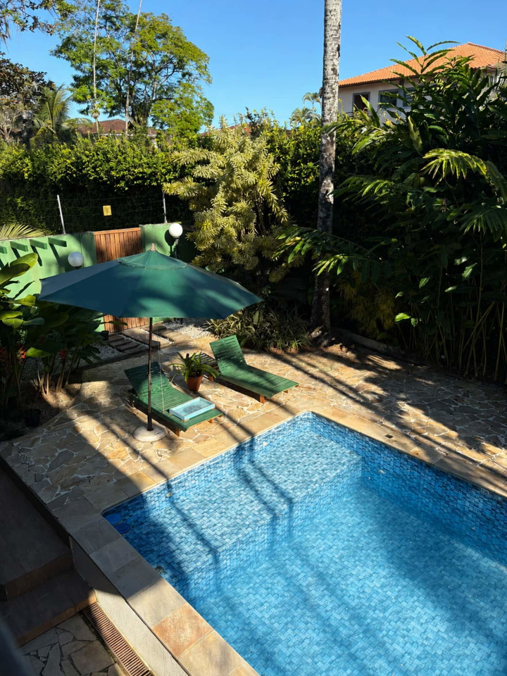 Casa Itaguá Frente Mar Com Piscina E Churrasqueira - Ubatuba