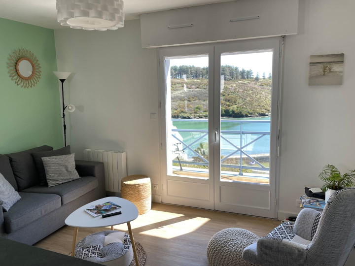 2-bedroom Sea View Apartment Balcony Private Parking - Belle Île