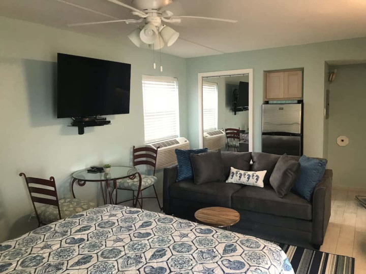 Studio On The Beach! Balcony Ocean View, Sleeps 4. Pool, Hot Tub, Bbq. - Tamaulipas
