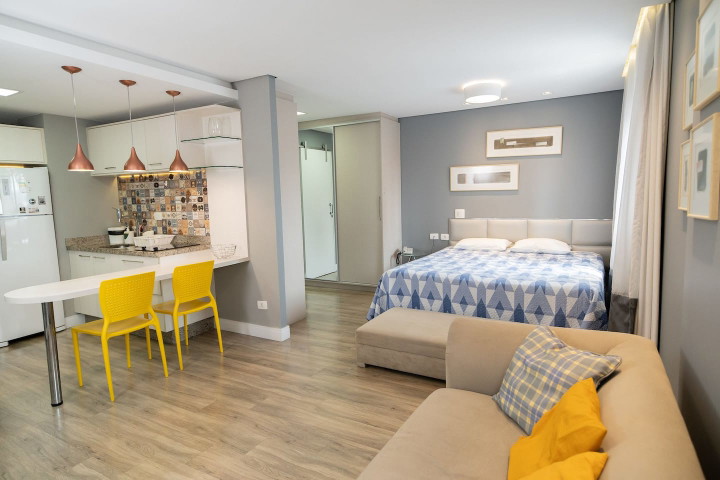 Flat/ Downtown/ 24 Hours Street - 1460 - Curitiba