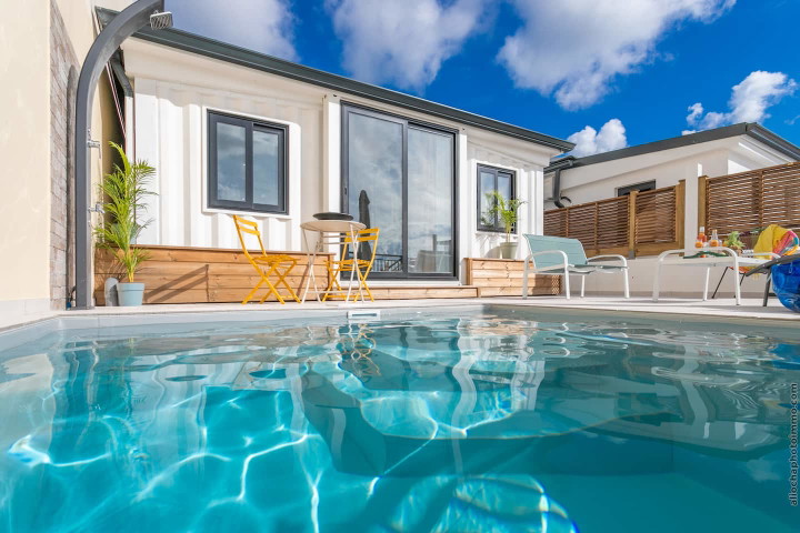 Bungalow Kaz Azur - Piscine, Terrasse & Confort - Martinique
