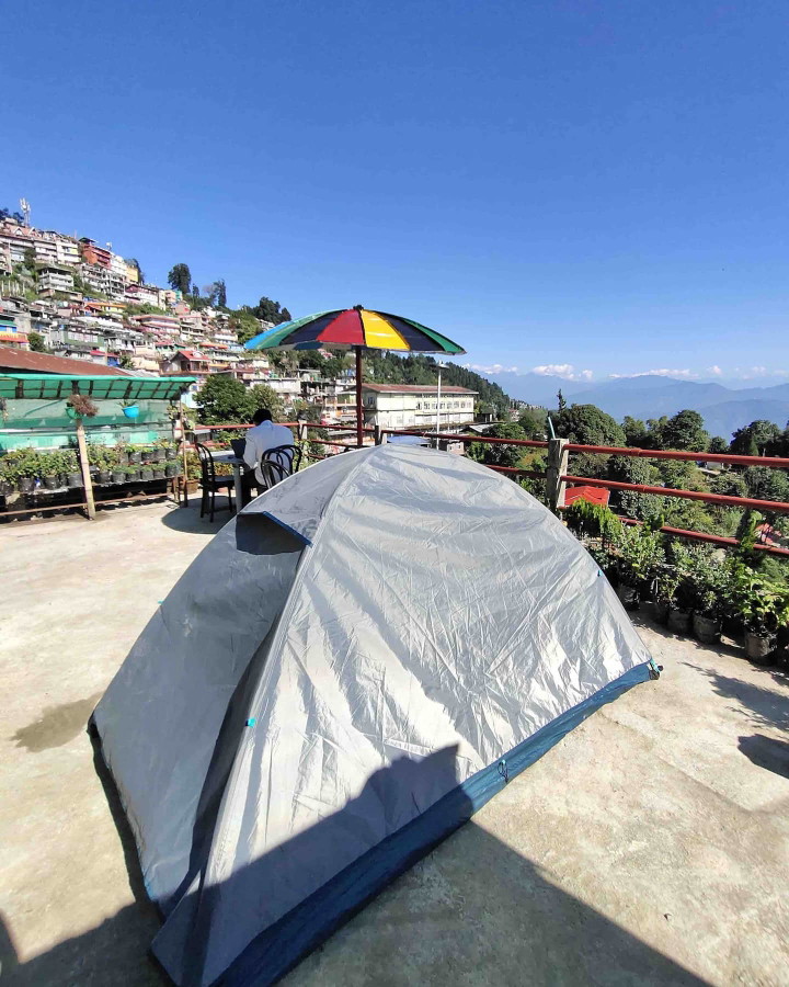 Camping On A Rooftop - China