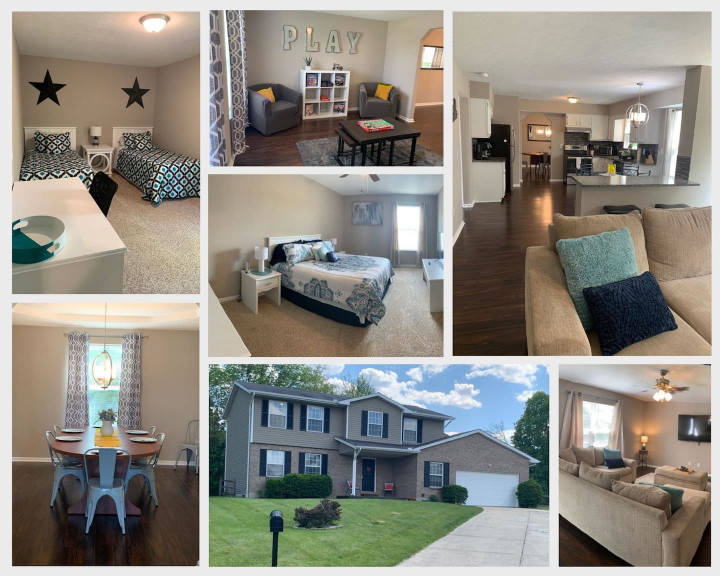 4 Bed 2.5 Bath Sleeps 10- King Of Karincrest - Mason, OH