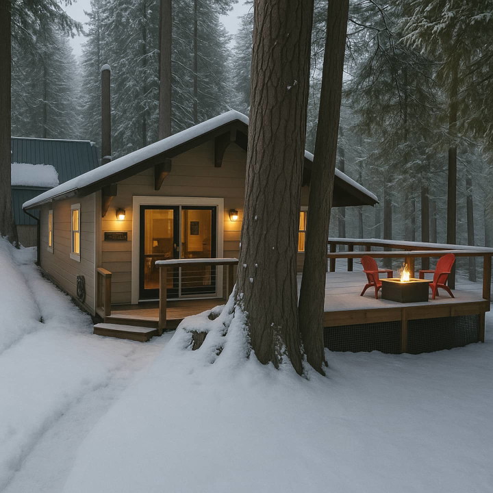 Mystic Meadow ~ Sweet Cabin + Meadow Views - Shaver Lake, CA