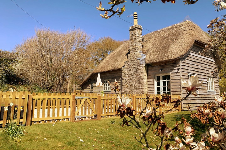 Music Room -Traditional Purbeck Thatch Cottage - Corfe Castle
