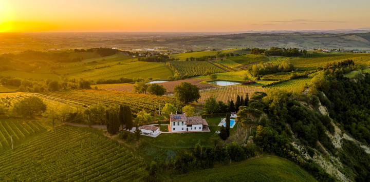 "La Collina", Villa Colonica Splendidamente Restaurata In Collina Con Piscina - Imola