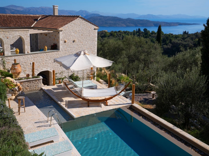 Stunning 4 Bedroom Sea View Luxury Villa In Sinies - Kassiopi