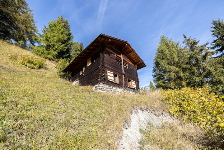 Magnifique Chalet Typique Avec Vue Sur Verbier - Canton du Valais