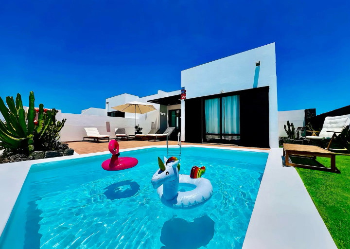 Promo Price Villa 3&nbsp;Chambres &nbsp;Piscine &nbsp;Top Intimité - Playa Blanca, Espagne