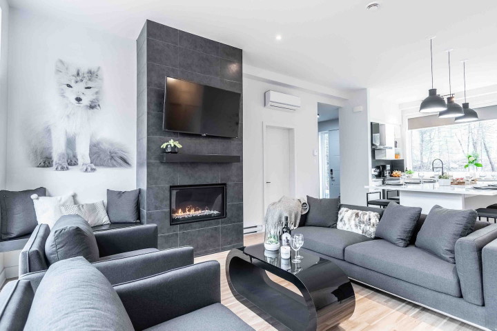 Scandinavian Chalet + Spa 15 Min To Mont Tremblant - Mont-Tremblant