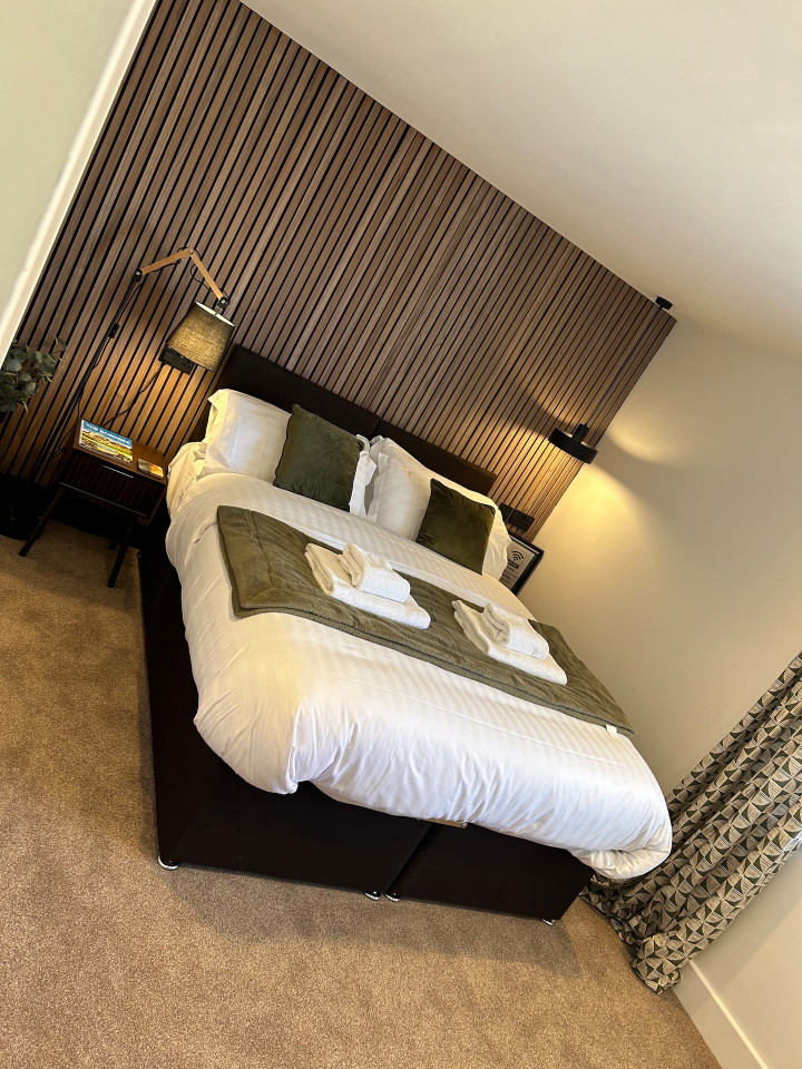King Size Ensuite Room. Room Only Accommodation - Seahouses