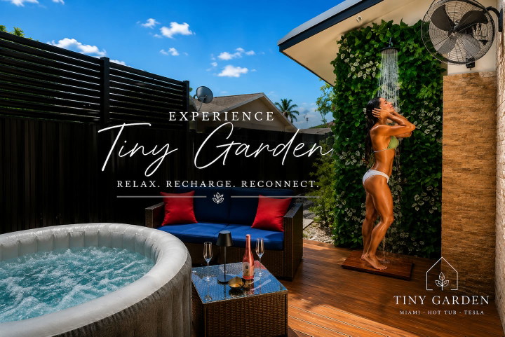 Luxury Tiny-hot Tub-13 Min Hard Rock-tesla Rental - Miramar, FL