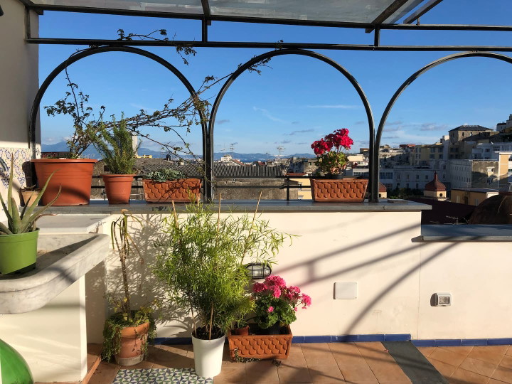 Writers Studio W/ Panoramic Terrace In The Centre - Неаполь