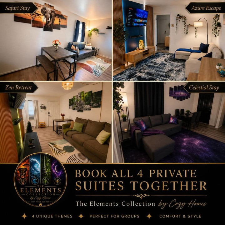 Elements Collection | 4 Private Suites For Groups - Belton, SC