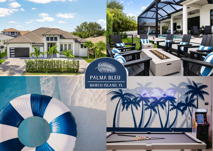 Luxury 5br - Pool, Game Room, Mini Golf, Fire Pit - マルコ・アイランド, FL