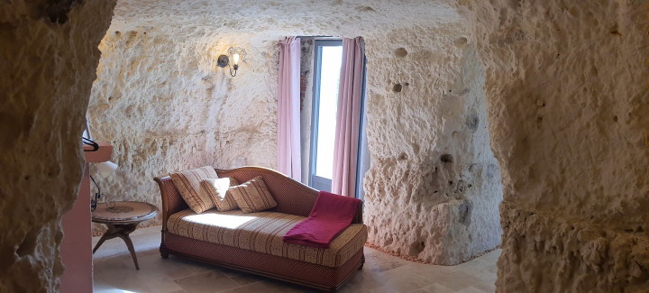 "Le Pressoir" Gîte Troglodytique Proche Amboise - Indre-et-Loire