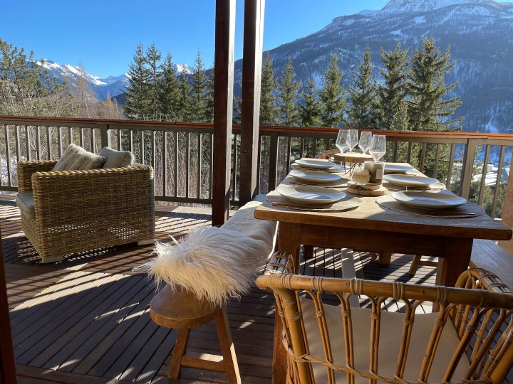 Chalet 300 M2, Serre Chevalier, Plein Sud, 16 Pax - Briançon
