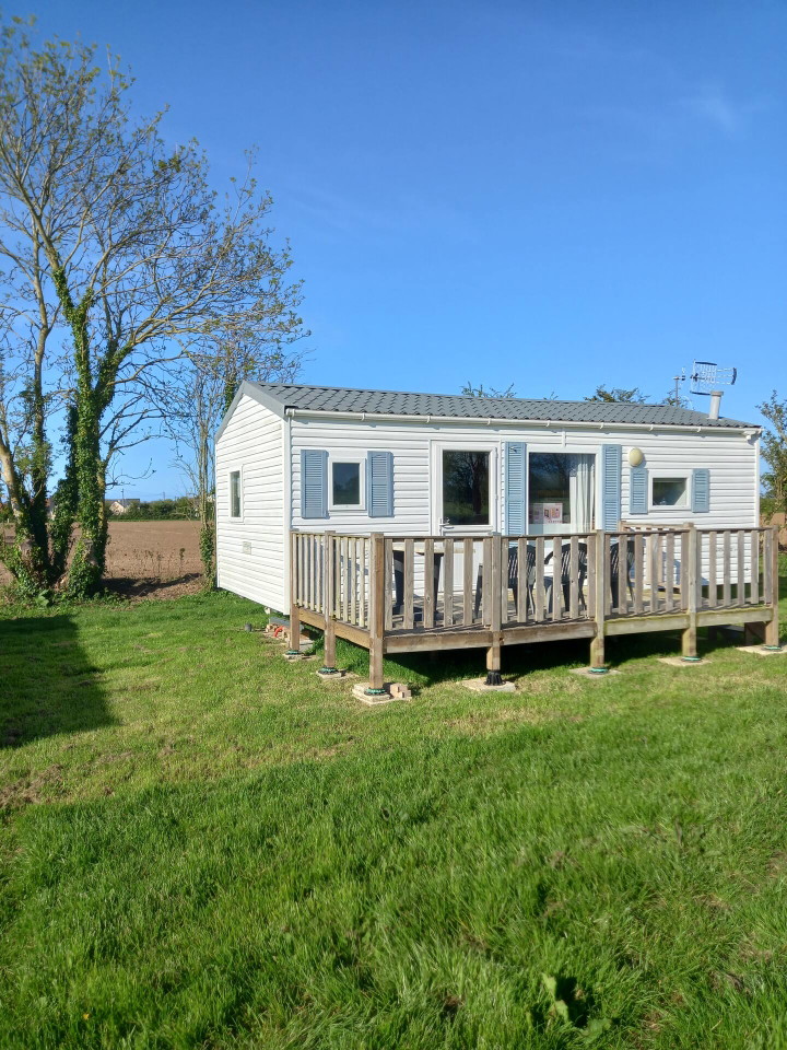 Mobilhomme Nature  Les Braves  Grand Terrain - Grandcamp-Maisy