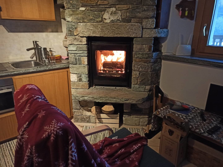 Cozy Little Flat With Fireplace - Gressoney-Saint-Jean