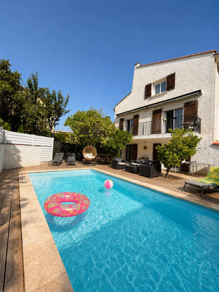 Séjour En Famille Avec Piscine Privée & Jardin - Argelès-sur-Mer