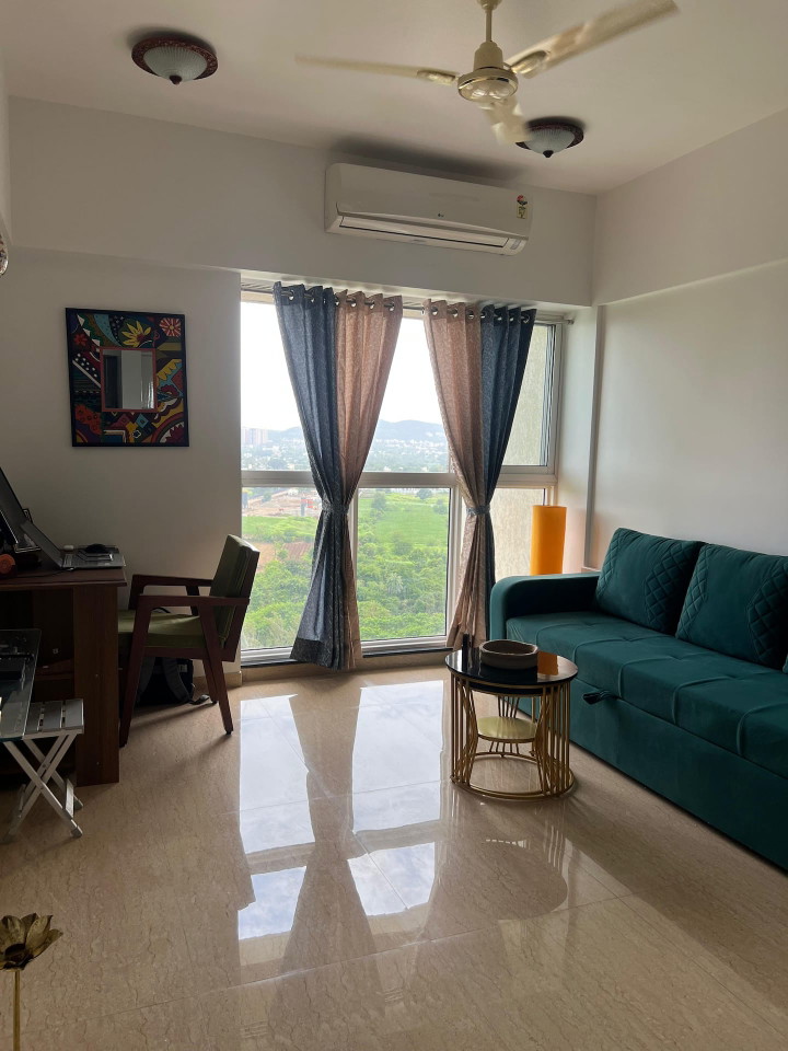Quiet Solitude, 16th Fl. Golf & River View 1bhk - India
