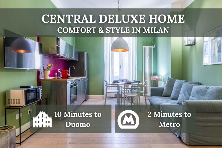 Retraite Centrale De Luxe | 10&nbsp;Min Du Duomo + Métro 2&nbsp;Min - Milan
