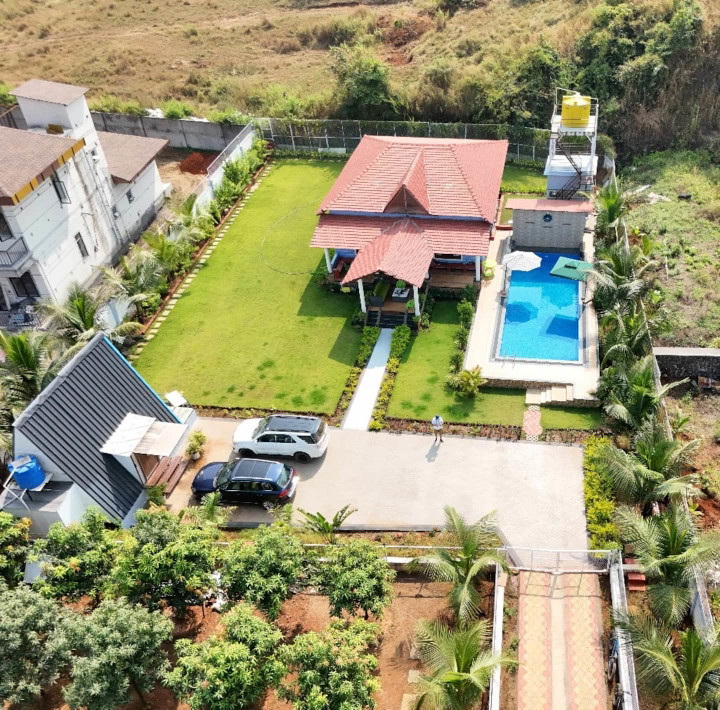 Coco Villa, Karjat, Mountain View-full Size Pool - Neral