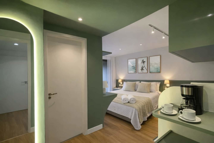 Studio Moderno Conforto Próximo à Praia - Rio de Janeiro