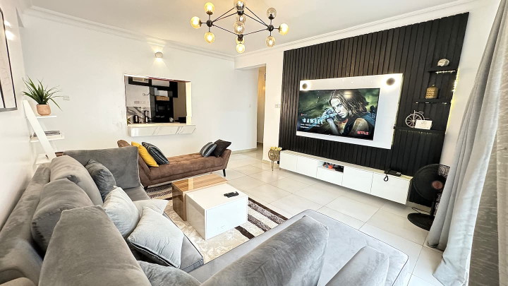 Appartement De Service Confortable De 3&nbsp;Lits Dans La Cabane En Rondins à Lekki - Nigeria