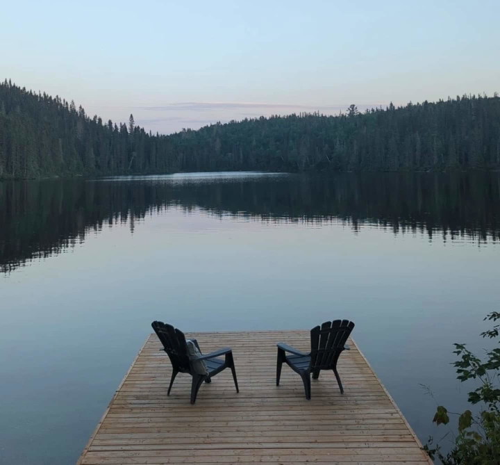Bord De Lac Sur Les Monts Valin - Saguenay