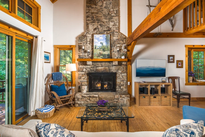 2br / 2ba Creekside Cozy Cottage En Boone, Cerca De Las Atracciones, áRea De Pícnic En Cascada Privada, Chimenea De Gas, Pozo De Fuego - Boone, NC