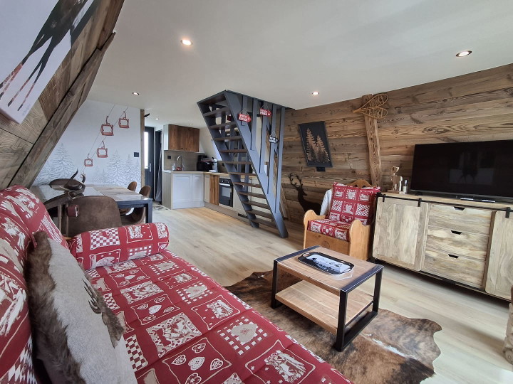 Cozy Chalet Cabin With Lake View - Les Angles