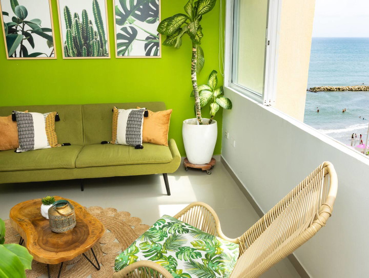 Sea View Apt W Pool, 8-min Walk To Old City - Cartagena