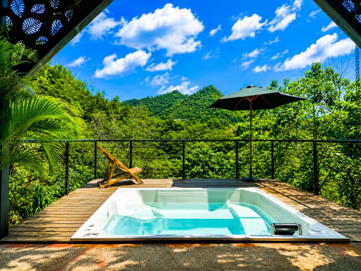 Cabin With 360° View And Jacuzzi, 2 Minutes From The River - La Vega